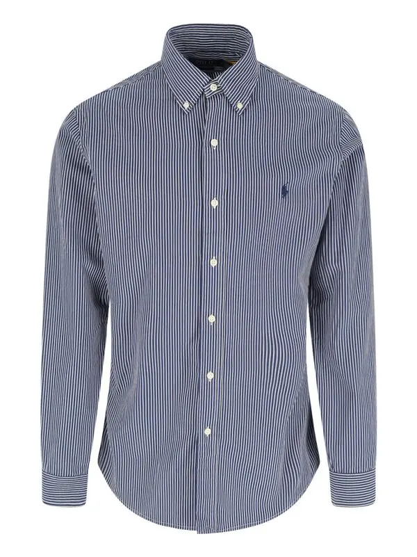 Polo Ralph Lauren 100% Cotton Polo Shirt - Blue