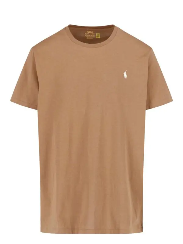 Polo Ralph Lauren 100% Cotton Polo Shirt - Brown