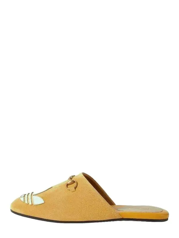 Gucci X Adidas Suede Slipper - Yellow