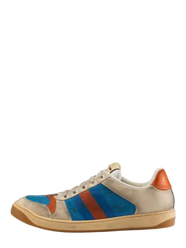 Gucci Screener Low Top Sneakers - Blue/white