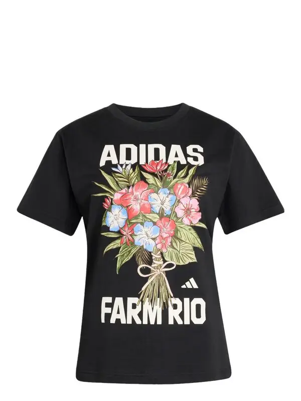 Adidas X Farm Rio Graphic T-shirt - Black