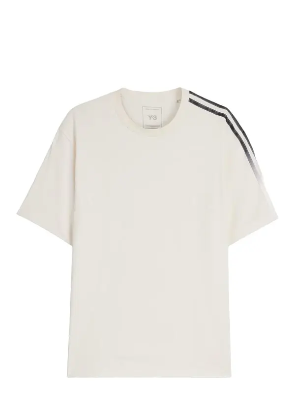 Adidas X Y-3 Gradient Stripes T-shirt Asia Sizing - Chalk White