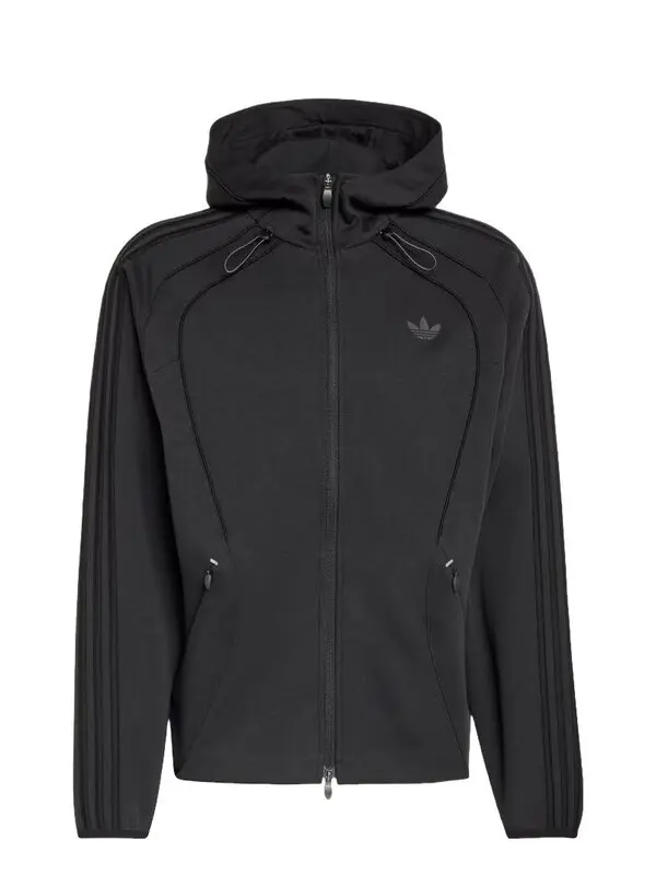 Adidas Spacer Teamgeist 26 Cutline Fullzip Hoodie Asia Sizing - Black