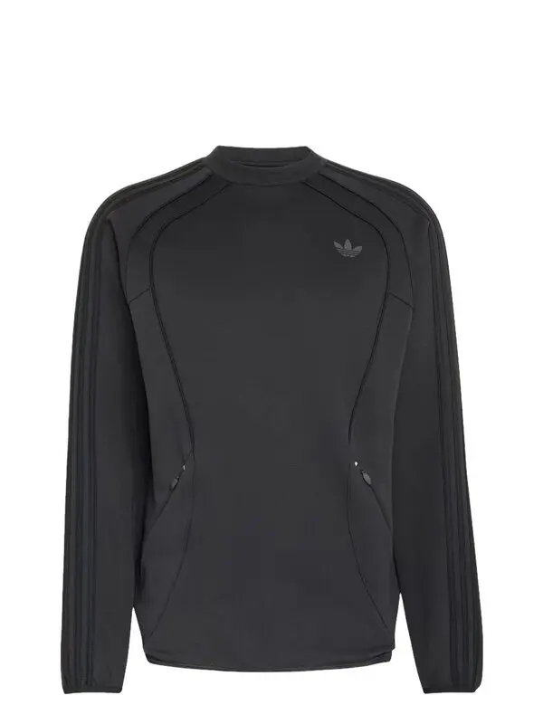 Adidas Spacer Teamgeist 26 Cutline Crew Sweatshirt Asia Sizing - Black