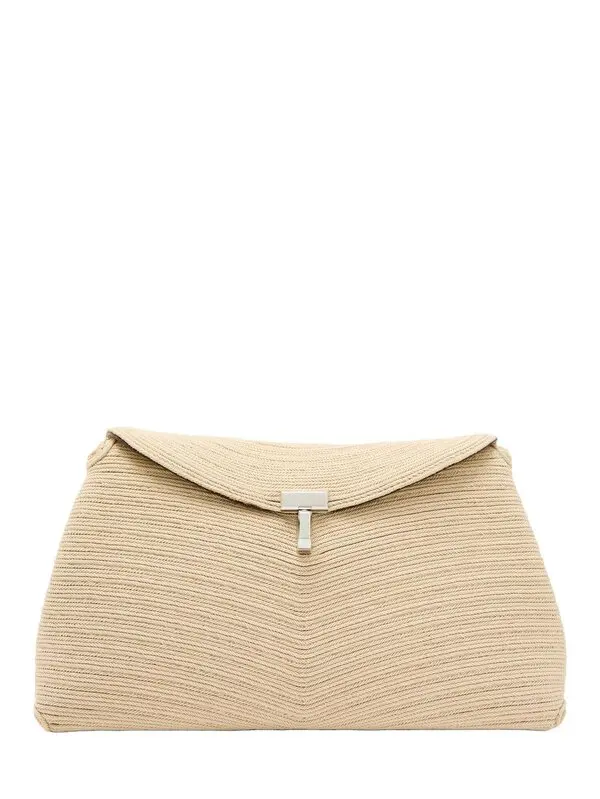 TOTEME T-lock Rope Clutch - Pearl