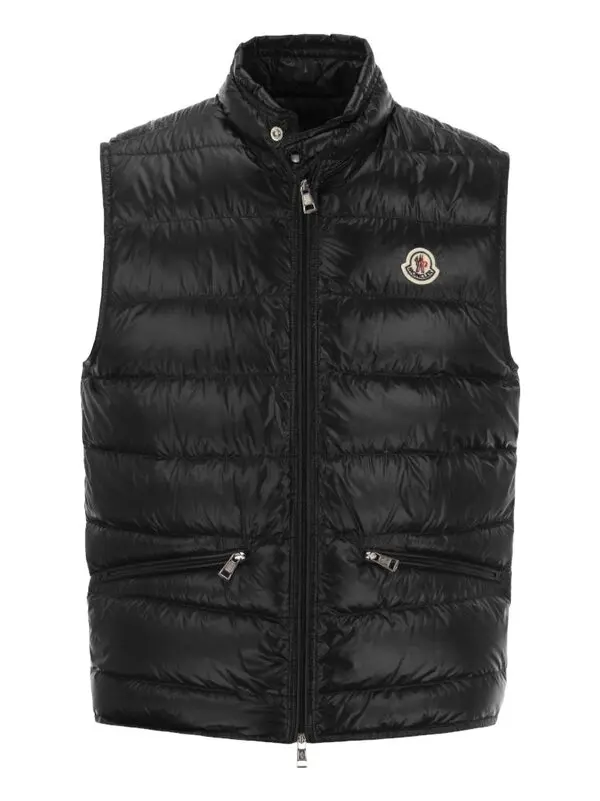 Moncler Gui Quilted Padded Gilet - Black