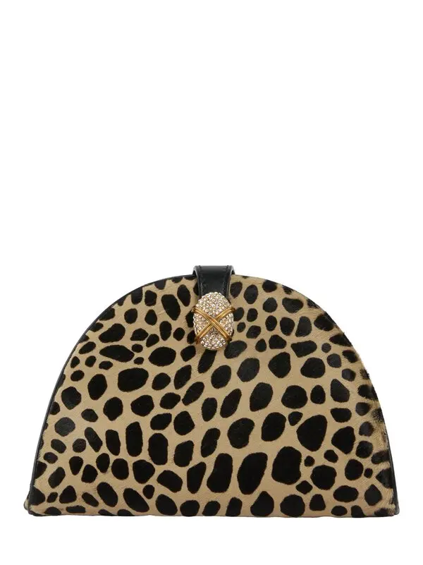 GIUSEPPE ZANOTTI Ophelia Savage Clutch - Natural