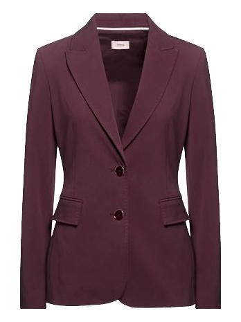 OLTRE Single-breasted Blazer - Plum