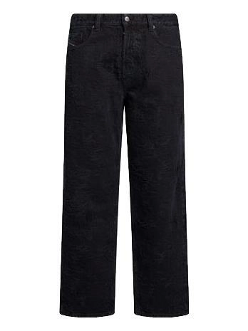 DIESEL® Cotton Denim Jeans - Black