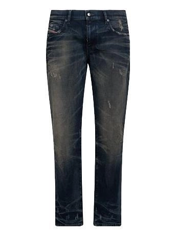 DIESEL® Skinny Fit Distressed Jeans - Blue