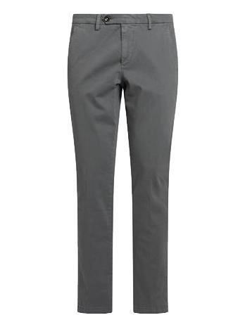 MANUEL RITZ Pants Size Cotton, Elastane - Grey
