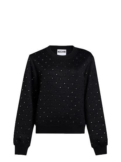 Moschino Crewneck Sweatshirt - Black