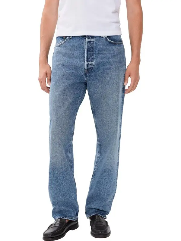 AGOLDE Relaxed Straight Leg Jeans - Friction