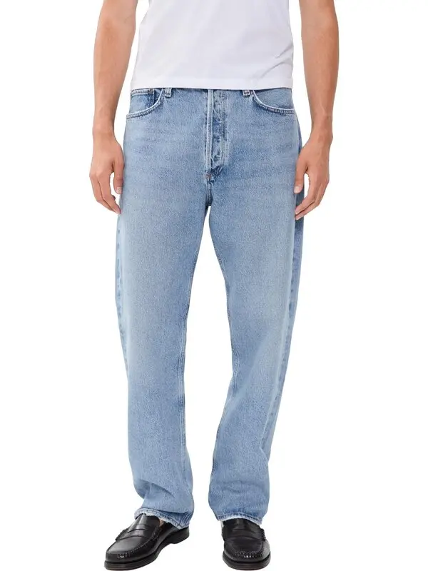 AGOLDE Relaxed Straight Leg Jeans - Force