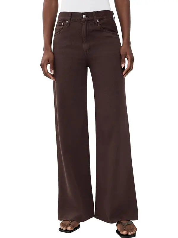 Madewell The Ultimate Wide-leg Jean In Airy Denim - Cocoa
