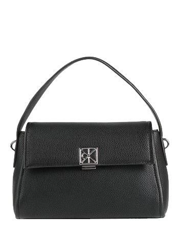 Calvin Klein Polyurethane Handbag - Black