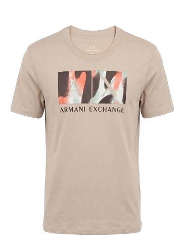 Armani Exchange T-shirt Size Cotton - Beige