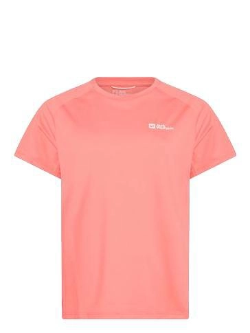 JACK WOLFSKIN Polyester Athletic T-shirt - Red
