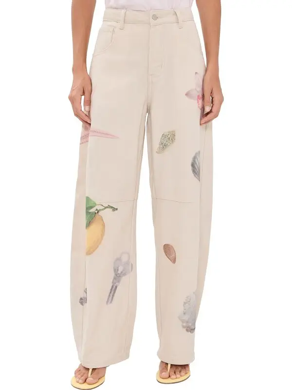 MUSE ASSEMBLY Bay Jeans - Ecru