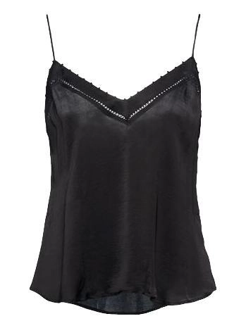 Poupette St Barth Viscose Camisole - Black