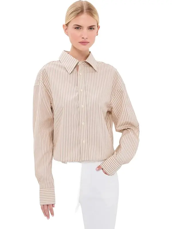 KALLMEYER Tegan Button-down Shirt - Currant
