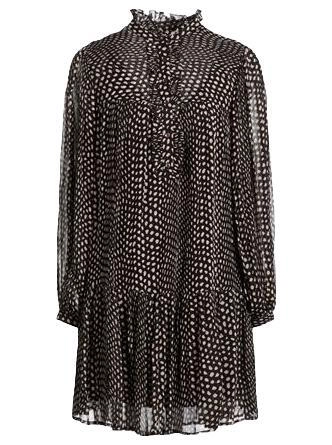 Antik Batik Viscose Mini Dress - Black