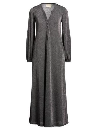 Momoni Maxi Dress - Silver