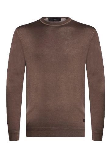 Liu Jo Merino Wool Crewneck Sweater - Grey