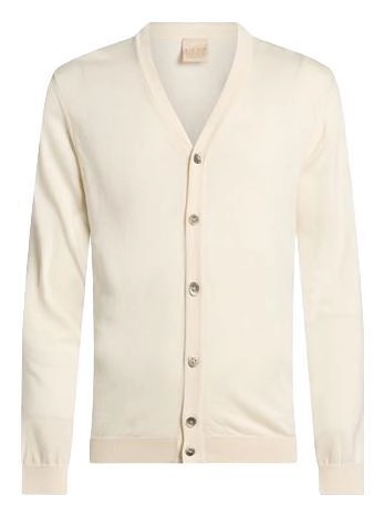 H953 Cotton Cardigan - Cream