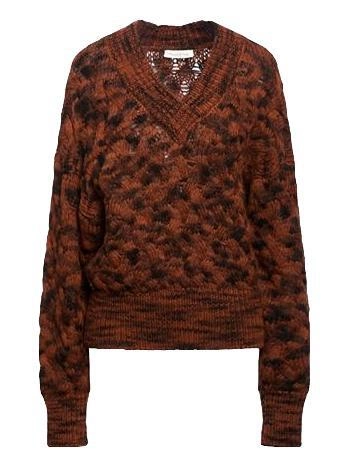 MANILA GRACE Wool And Polyamide Sweater - Brown