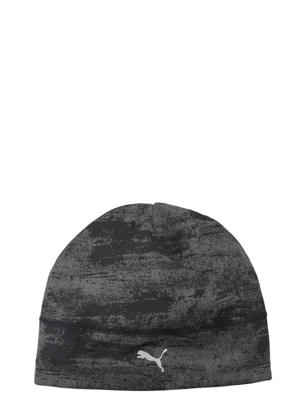 PUMA Run Running Mid Crown Skull Beanie - Black