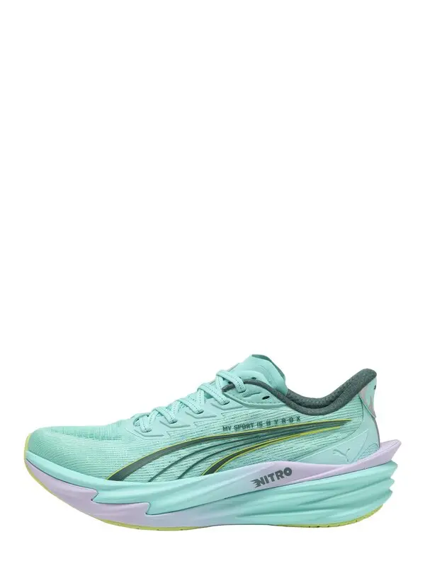 PUMA X Hyrox Deviate Nitro 4 Performance Running Shoes - Green