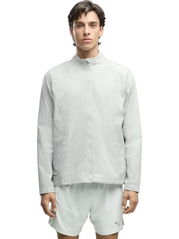 PUMA Brightstride Windcell Running Jacket - Green