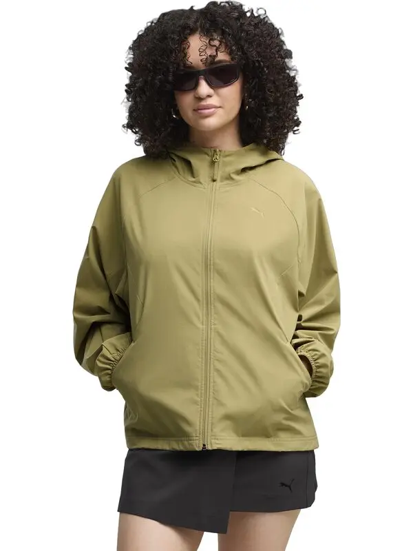 PUMA Tech Sense Oversized Jacket - Brown