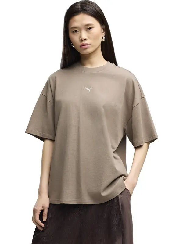 PUMA Essentials Oversized T-shirt - Beige