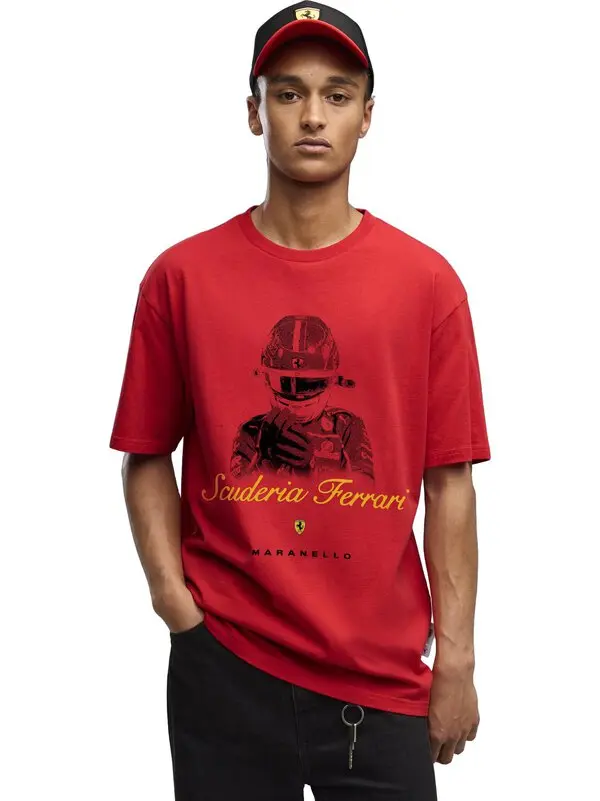 PUMA Scuderia Ferrari Graphic T-shirt - Red