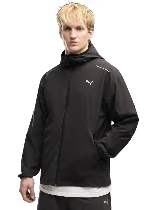 PUMA Tech 4-way Stretch Track Jacket - Black