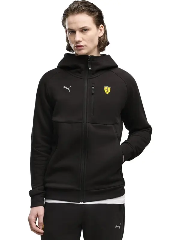 PUMA Scuderia Ferrari Tech Track Jacket - Black