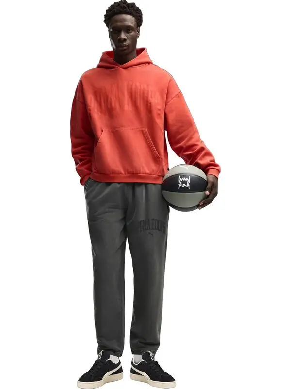 PUMA Back To Hoops Basketball Sweatpants - Black