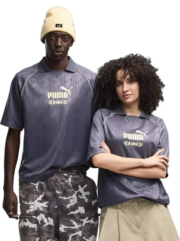 PUMA King Boxy Jersey - Gray