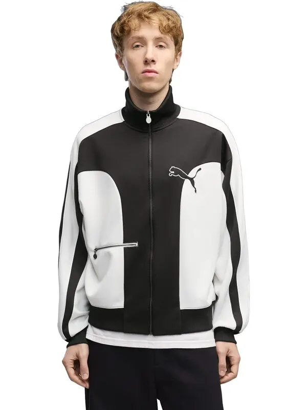 PUMA T7 Love Of The Cat Relaxed Track Jacket - Black