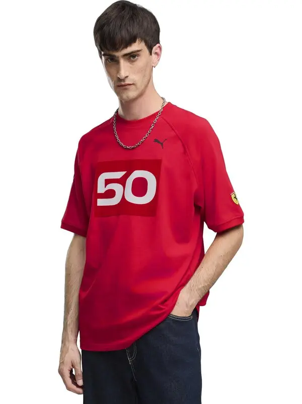PUMA Scuderia Ferrari Hypercar 499 T-shirt - Red