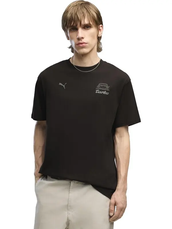 PUMA Porsche Legacy Oversized Graphic T-shirt - Black