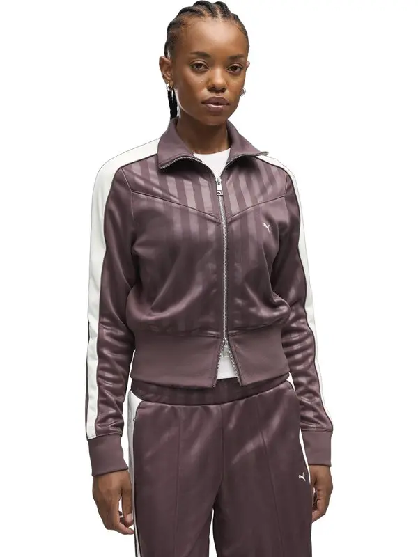 PUMA T7 Track Jacket - Brown
