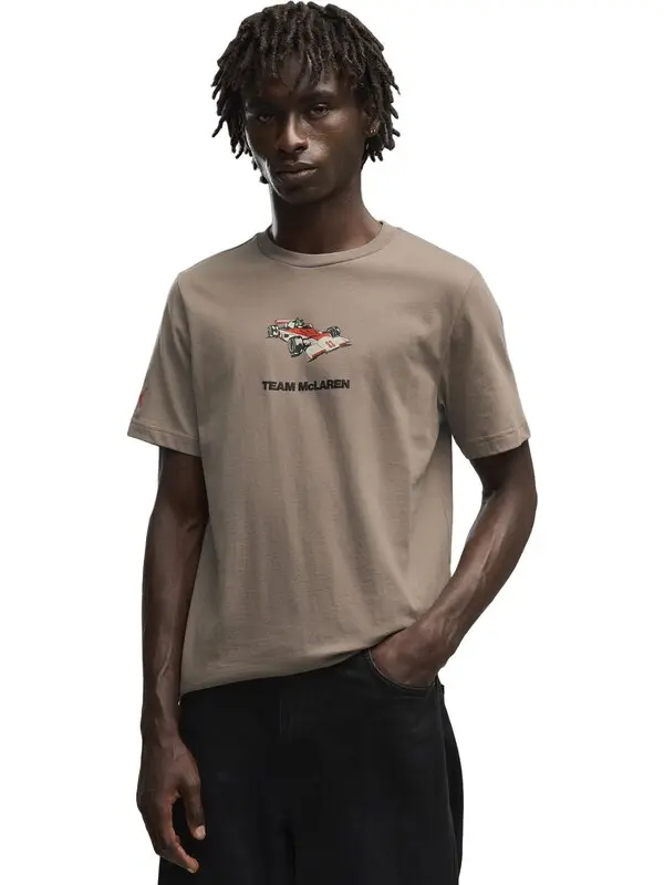 PUMA Mclaren Racing Graphic T-shirt - Beige