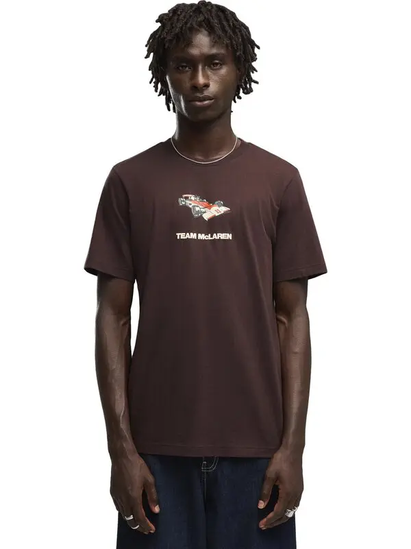 PUMA Mclaren Racing Graphic T-shirt - Brown