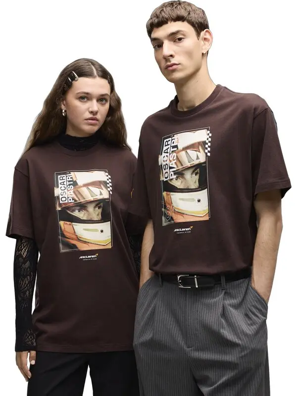 PUMA Mclaren Mastercard F1 Team Piastri Driver T-shirt - Brown
