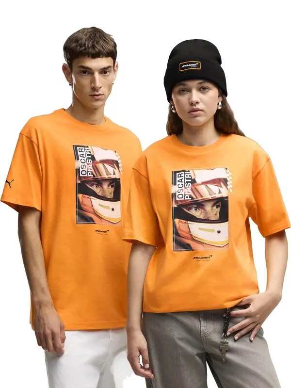 PUMA Mclaren Mastercard F1 Team Piastri Driver T-shirt - Orange
