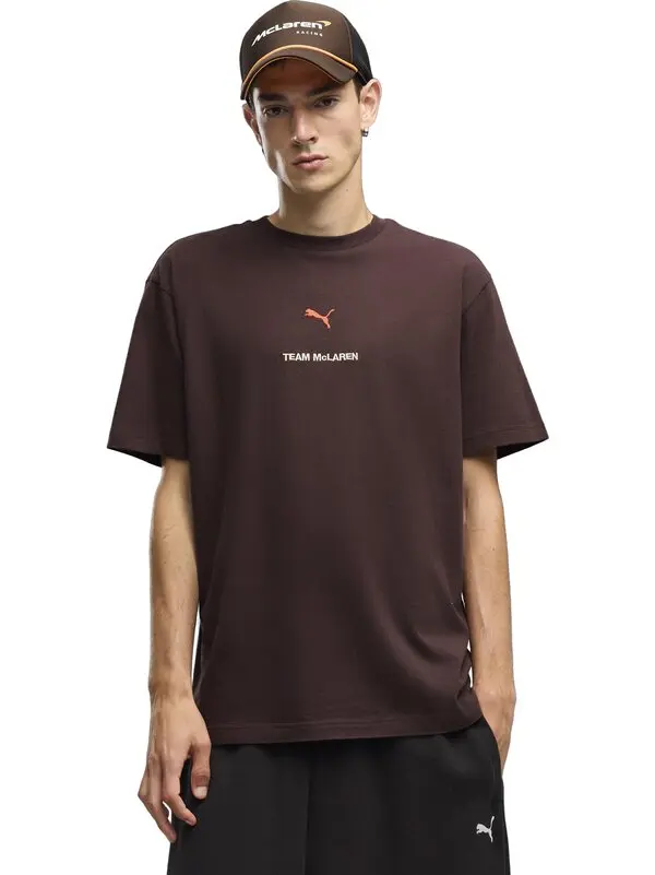 PUMA Mclaren Racing Graphic T-shirt - Brown