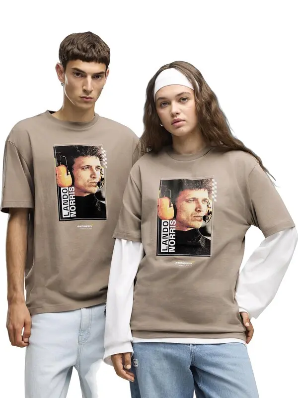 PUMA Mclaren Mastercard F1 Team Norris T-shirt - Beige